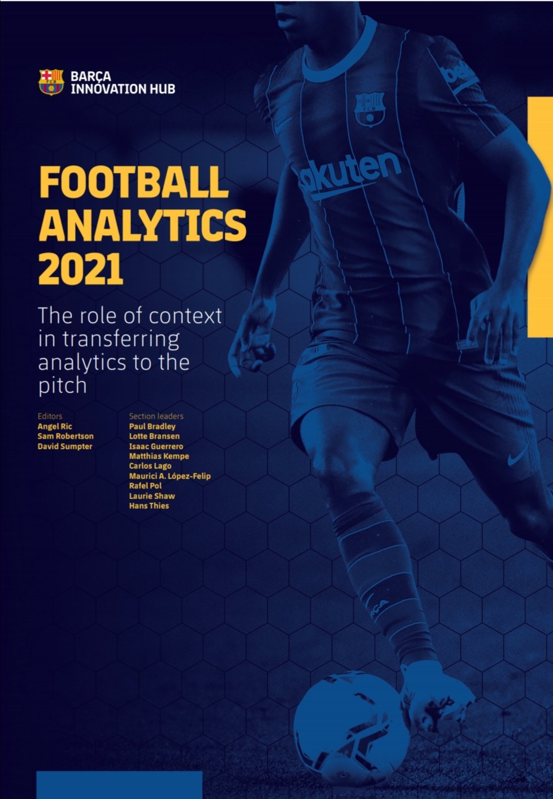 2nd edition of Barça Football Analytics Guide #SportsTomorrow ...